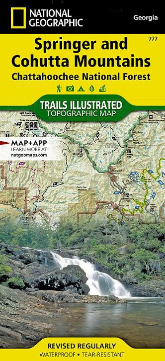 National Geographic Springer & Cohutta Mountains Map – Jesse Brown’s ...
